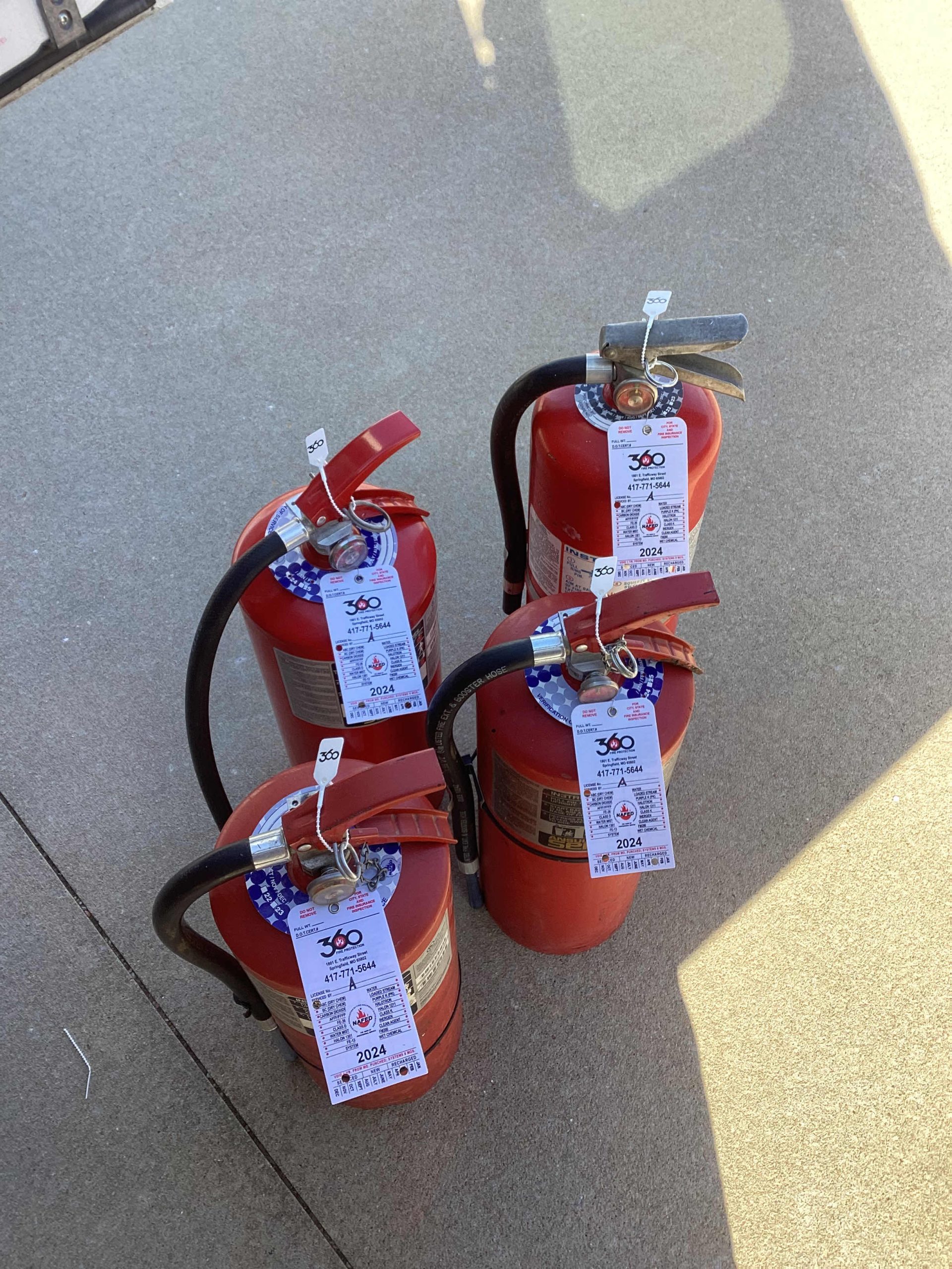 Fire Extinguisher Servicing and Sales | 360 Fire Protection